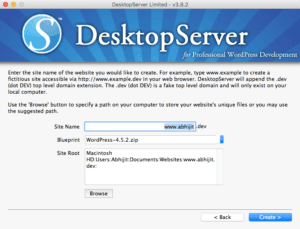 How to Install WordPress on Mac using DesktopServer