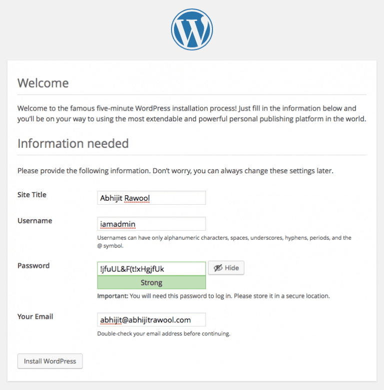 How to Install WordPress on Mac using DesktopServer
