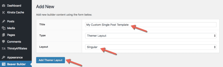 How To Create A WordPress Single Post Template Without Writing Code