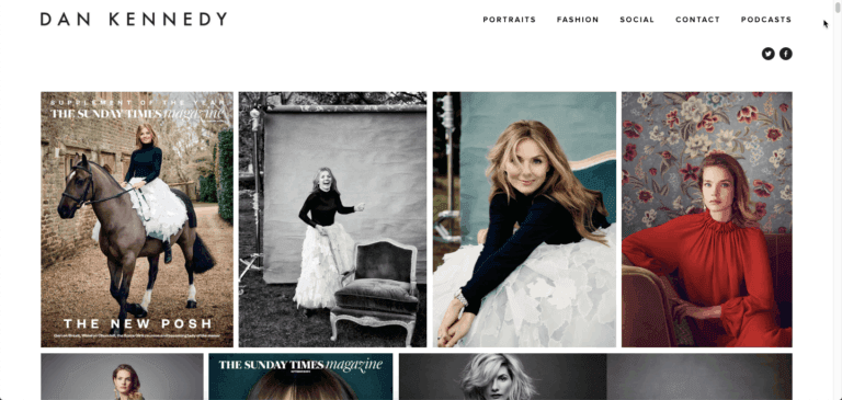 21 Best Photography Website Homepage Ideas (Real-life Examples)
