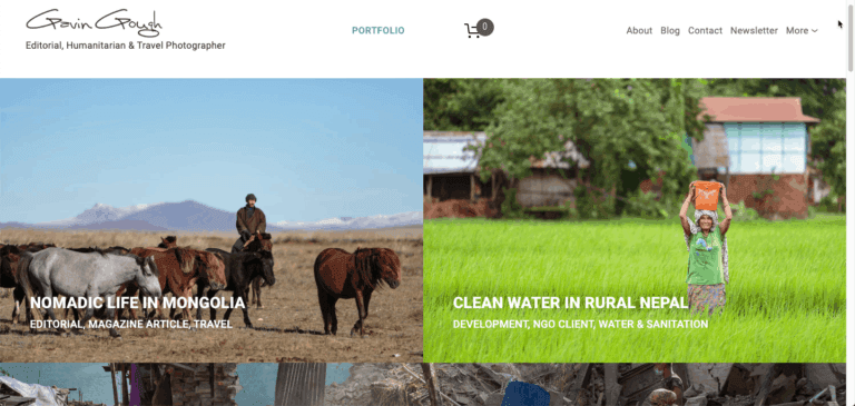 21 Best Photography Website Homepage Ideas (Real-life Examples)