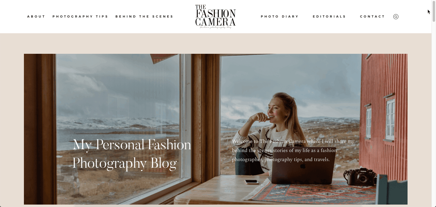 25 Great Examples Of Photography Website Welcome Messages